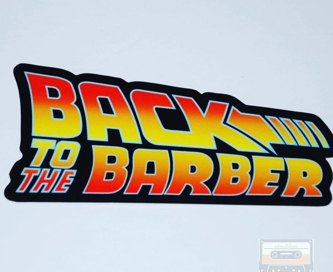 Back to the Barber Stickers Barber Sticker stickers for - Etsy