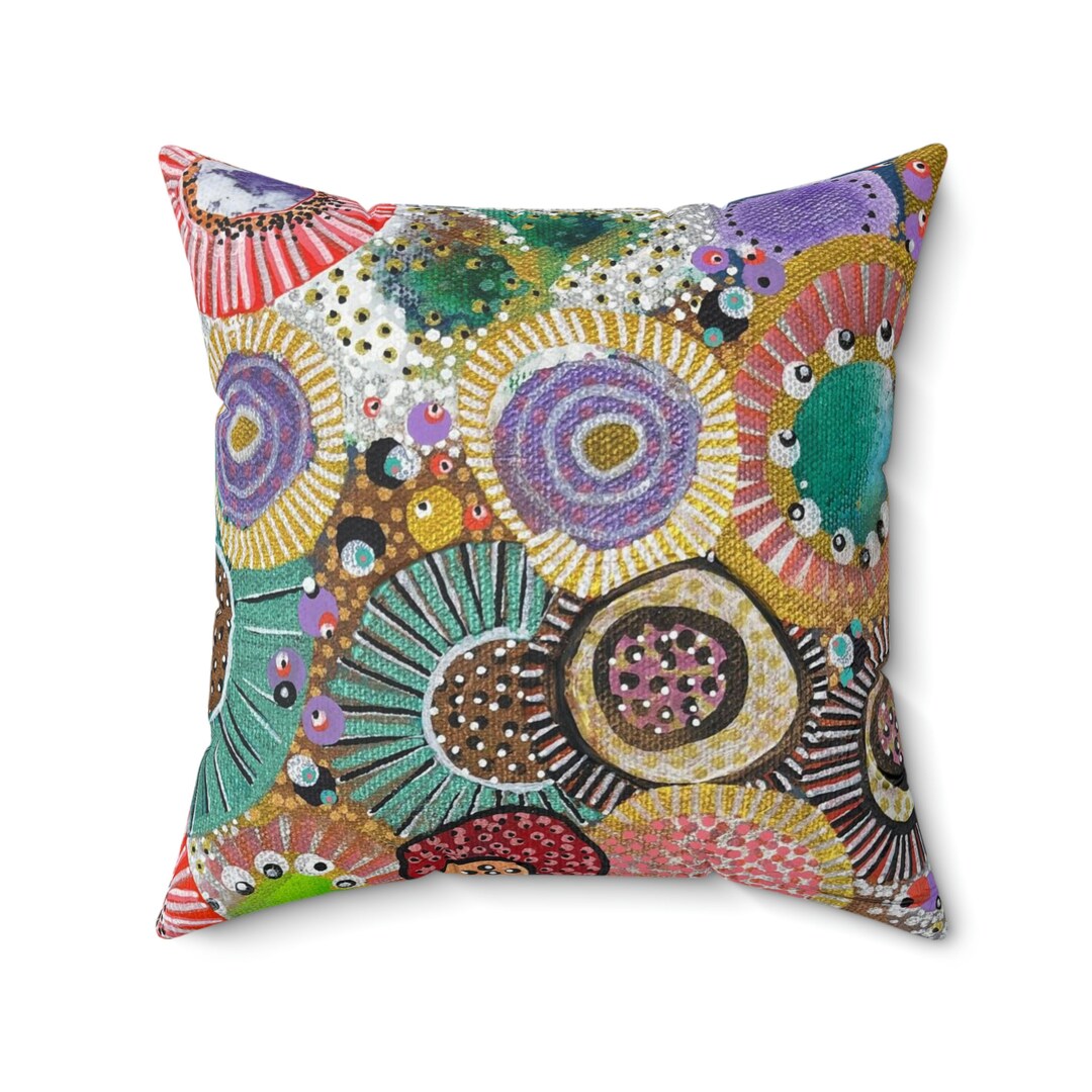 Jessica Wood Artist Square Pillow - Etsy