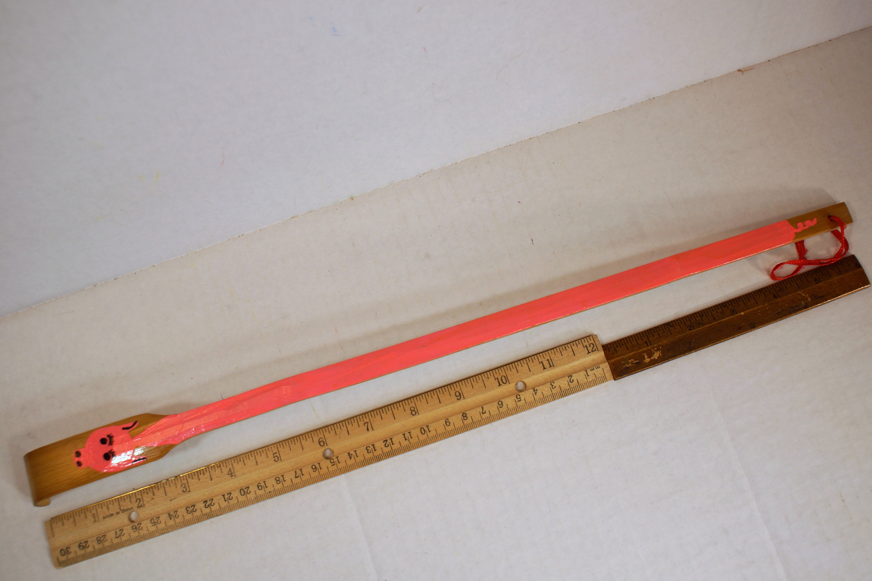 Back Scratcher Animal Designs Bamboo Hand-Painted | Etsy