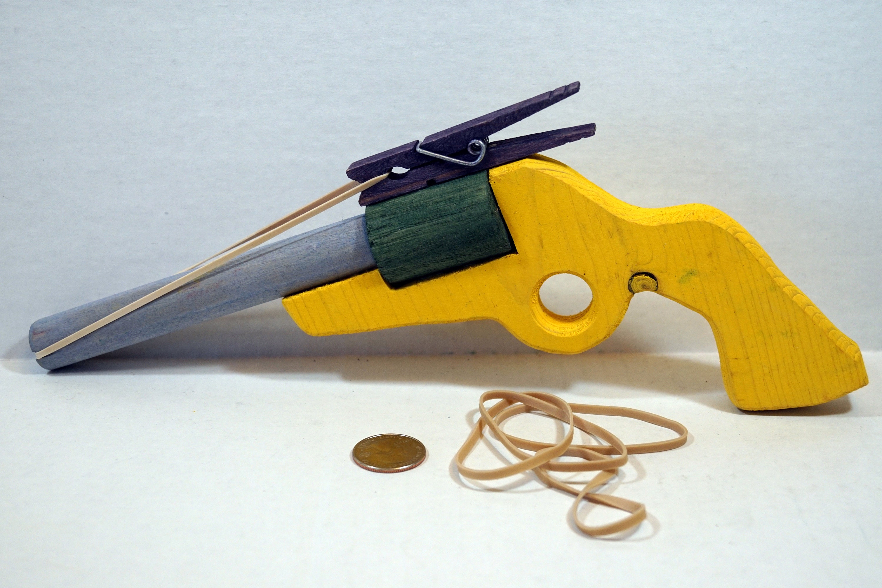 Wooden Rubber Band Gun - Etsy