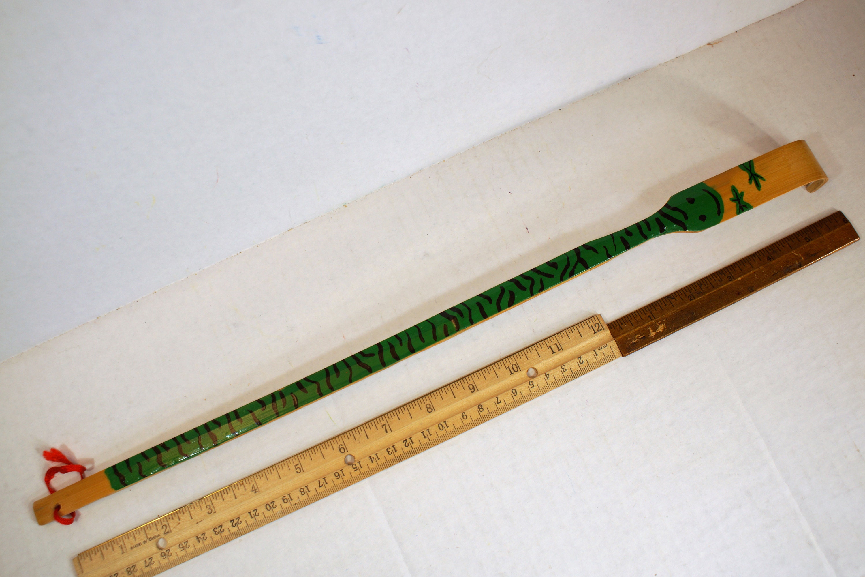 Back Scratcher Animal Designs Bamboo Hand-Painted | Etsy