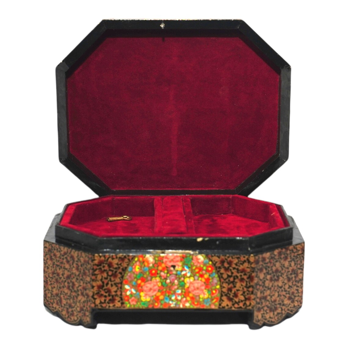 Handmade Wooden Floral Jewelry Box - Etsy