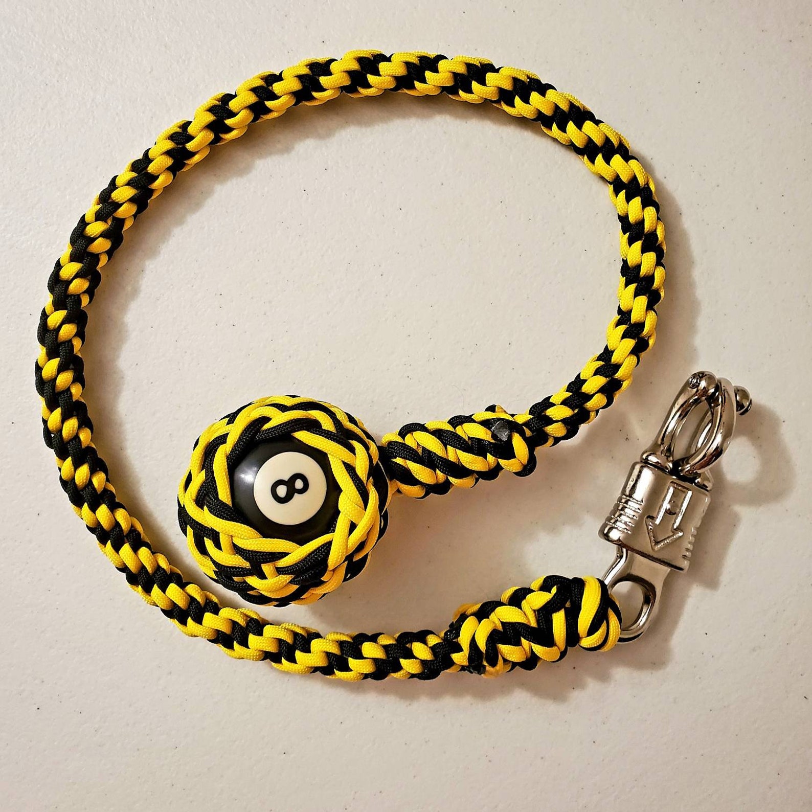 This Custom Made Yellow and Black Get Back Whip Really Stands - Etsy