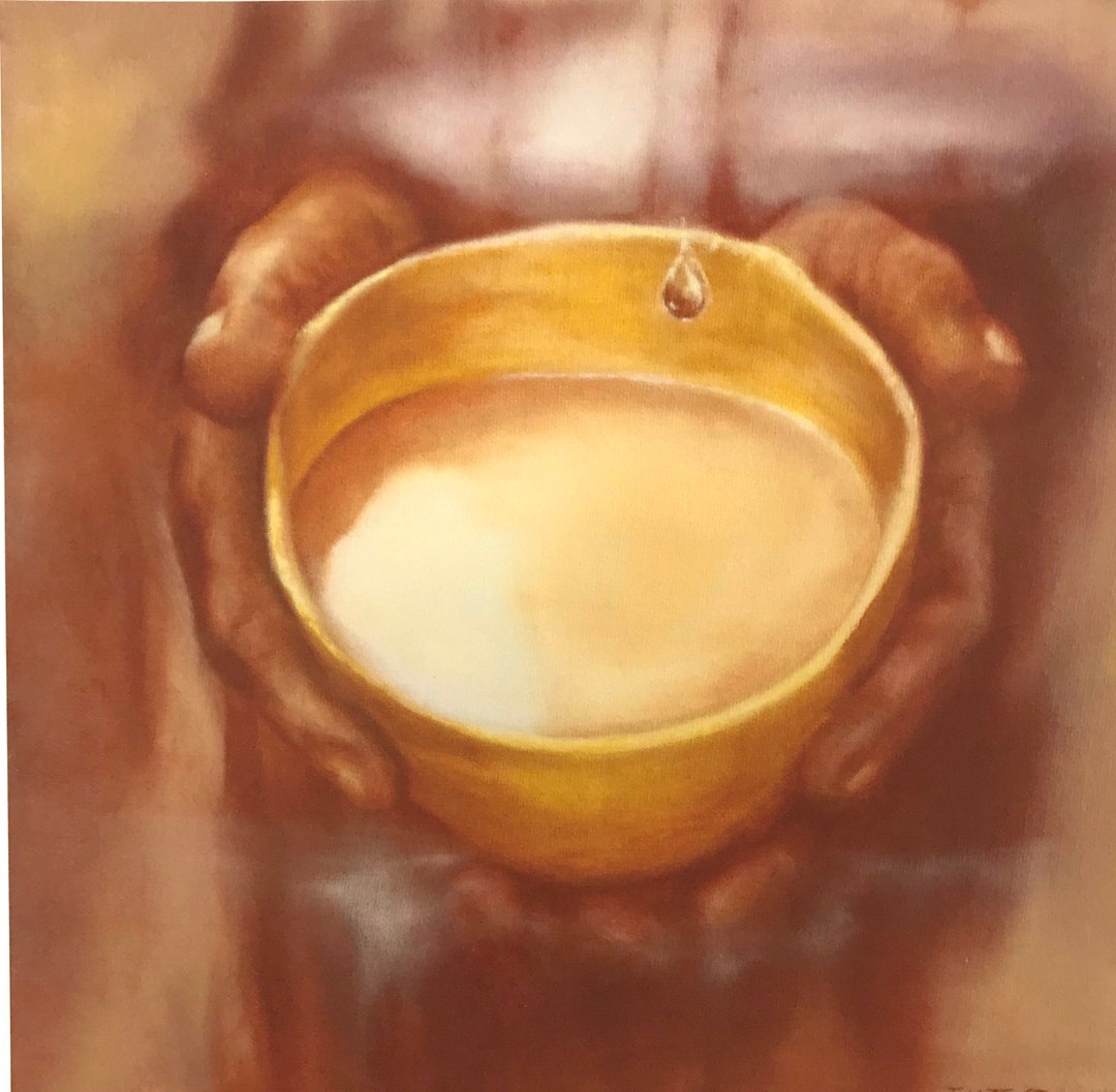 Mercy - Prophetic Art Print - Jesus Hands - Tears - Etsy