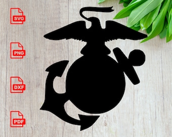 Usmc Ega Stencil - Etsy Ireland