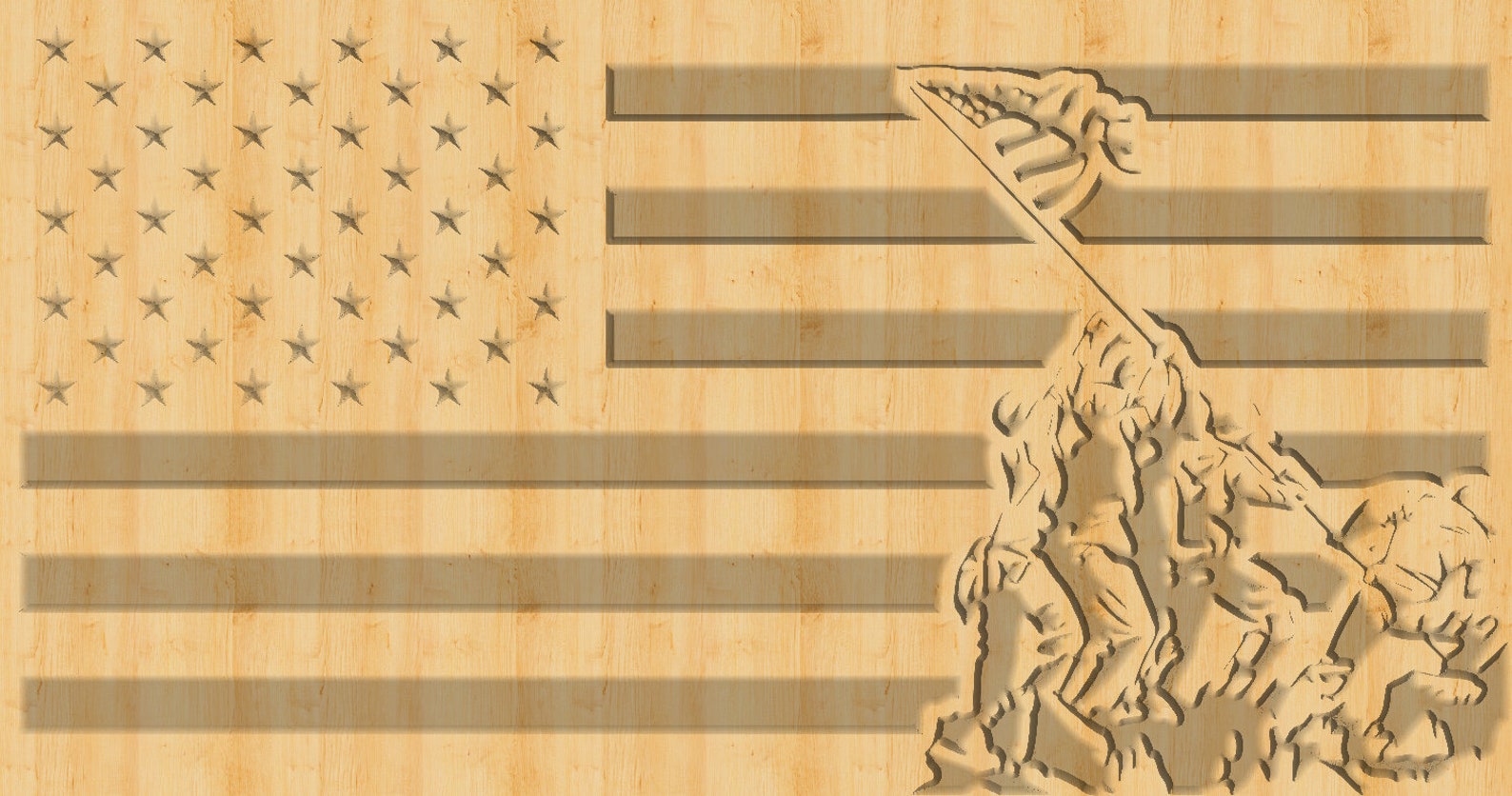 USMC Iwo Jima Flag | Svg Dxf Png Pdf | United States | Marines ...