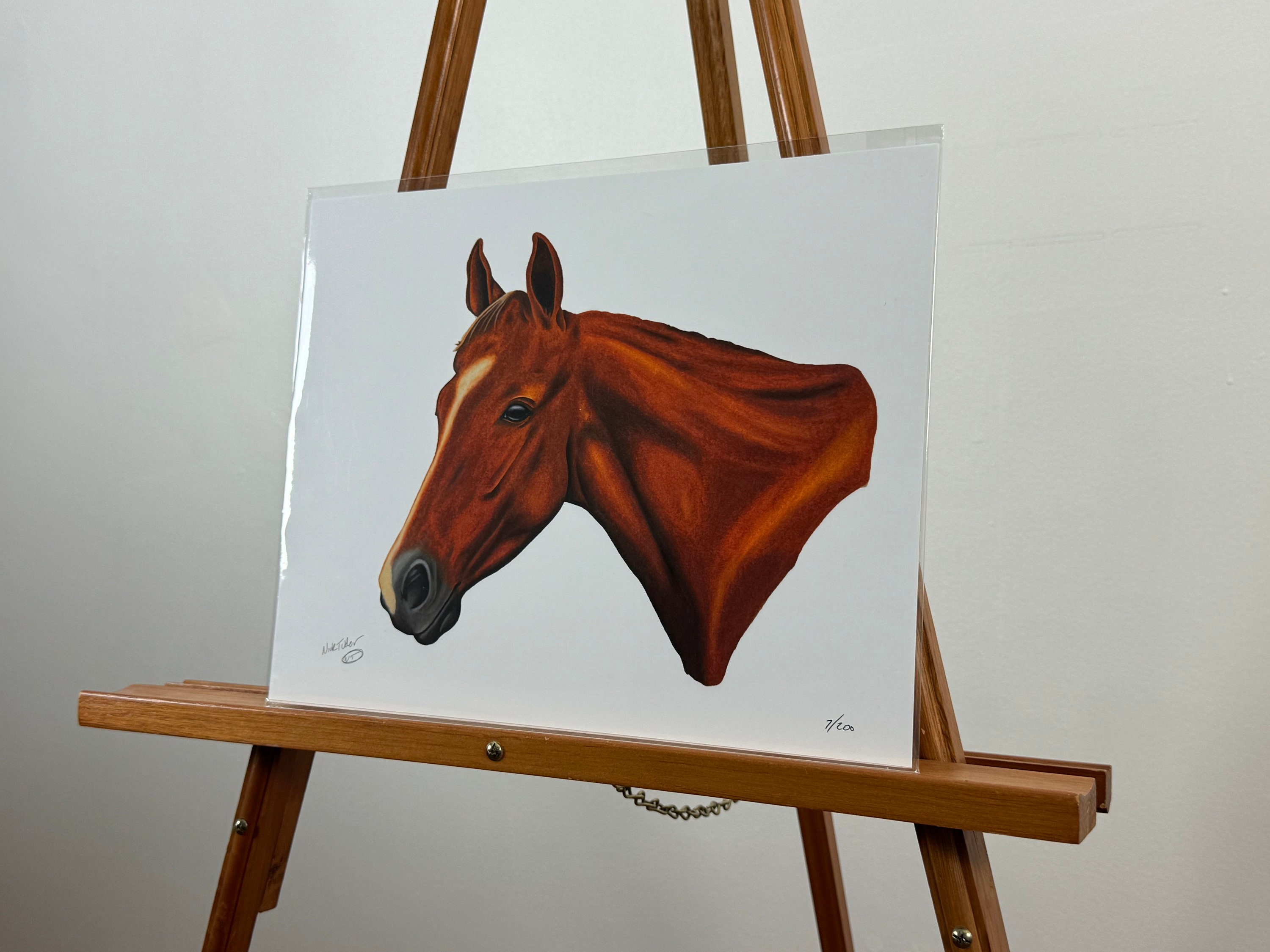 Chestnut Limited Run Original Art Print 1-200 - Etsy