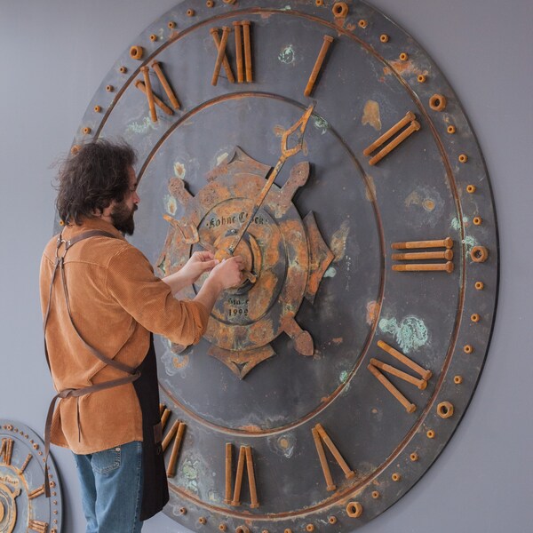 Giant Wall Clock - Etsy