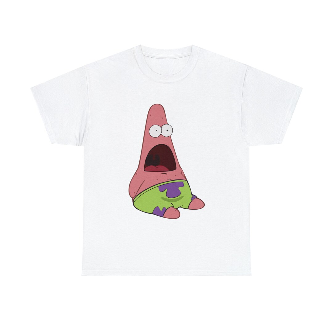 Patrick Meme Spongebob Open Mouth Unisex Heavy Cotton Tee - Etsy
