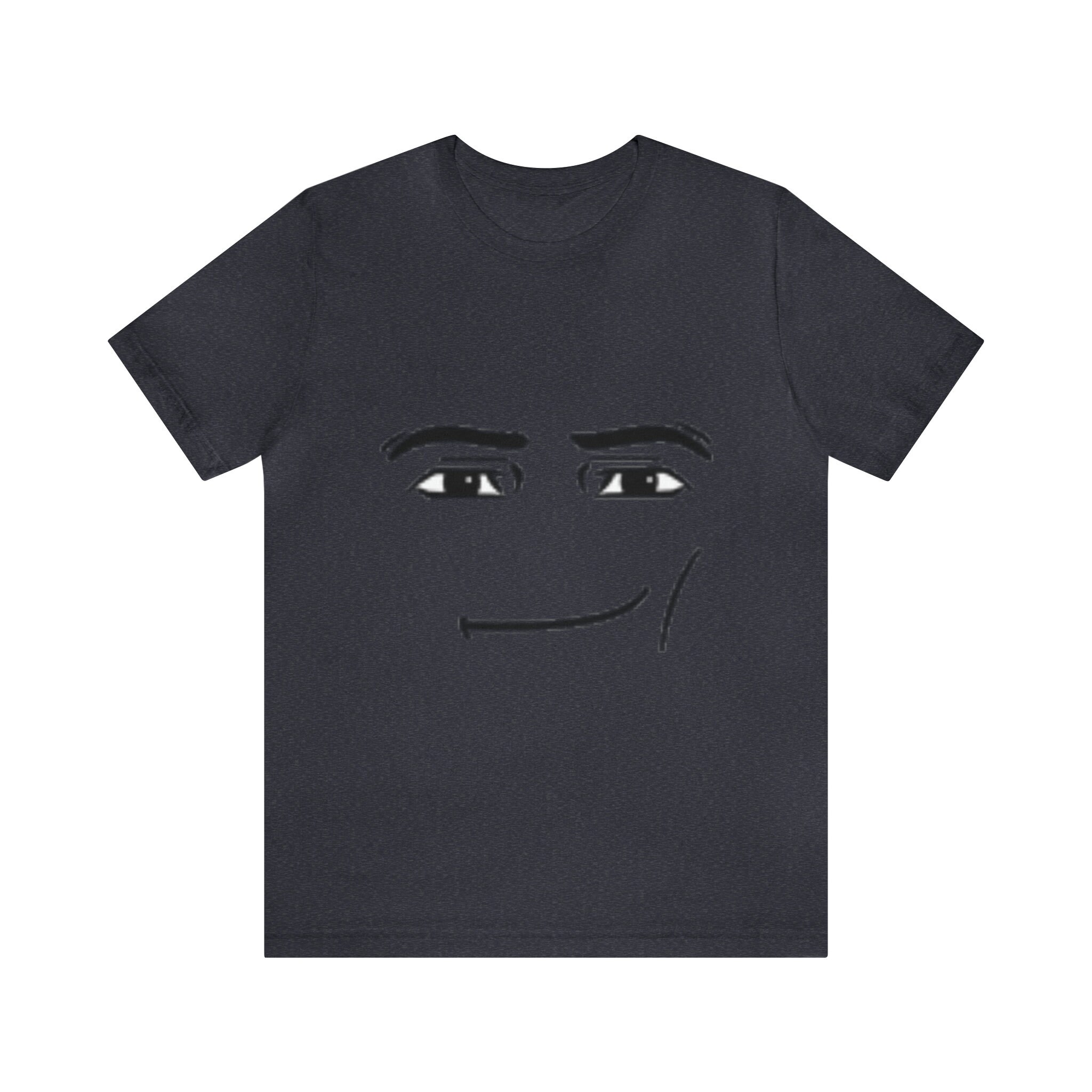 Roblox Chad Face Meme Unisex Jersey Short Sleeve Tee - Etsy