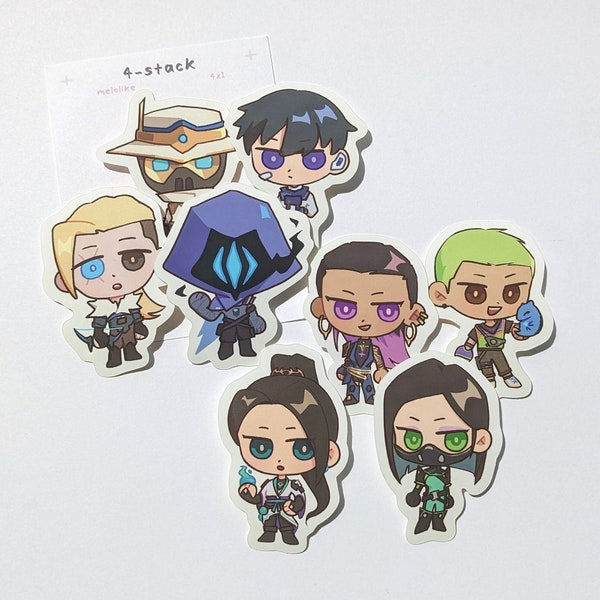Valorant Stickers - Etsy