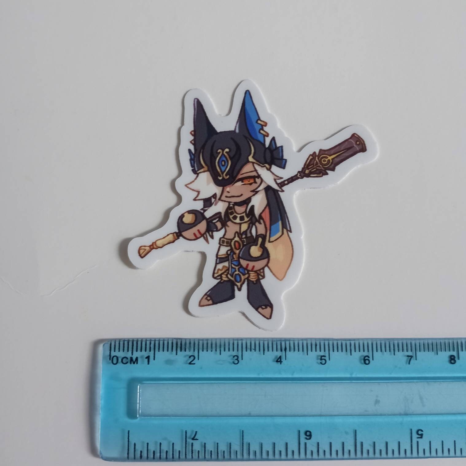 Kazuha Cyno Genshin Impact Sticker Flakes Series - Etsy Australia