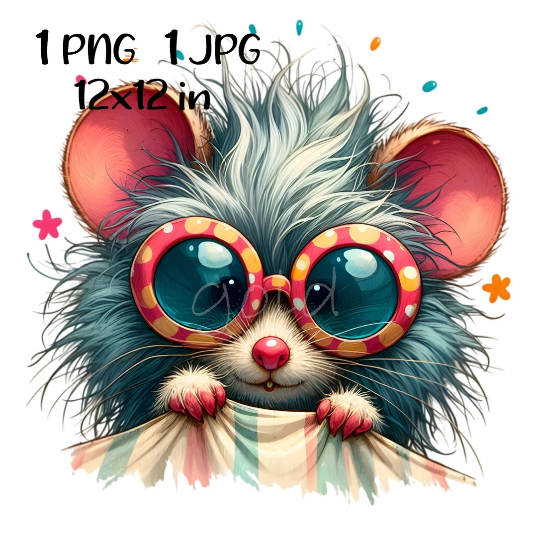 Cute Mouse Clip Art, Mouse Vector, Baby Mouse Clipart, Woodland Animal ...