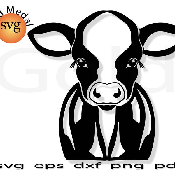 Show Heifer Silhouette - Etsy