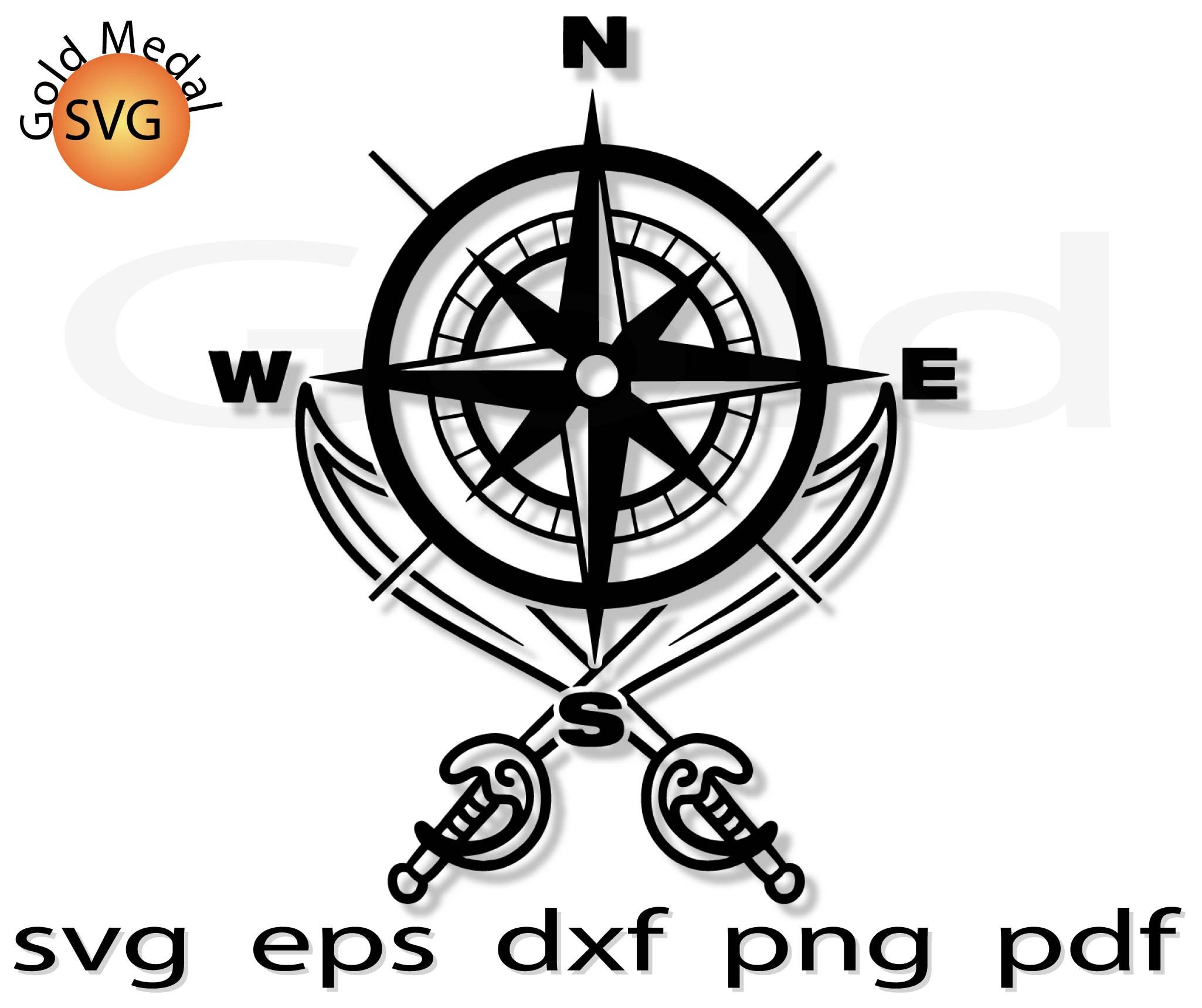 Compass Clip Art North