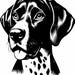 Pointer Dog SVG, 4 Detailed Hunting Dog Silhouette Cut File, Outdoor ...