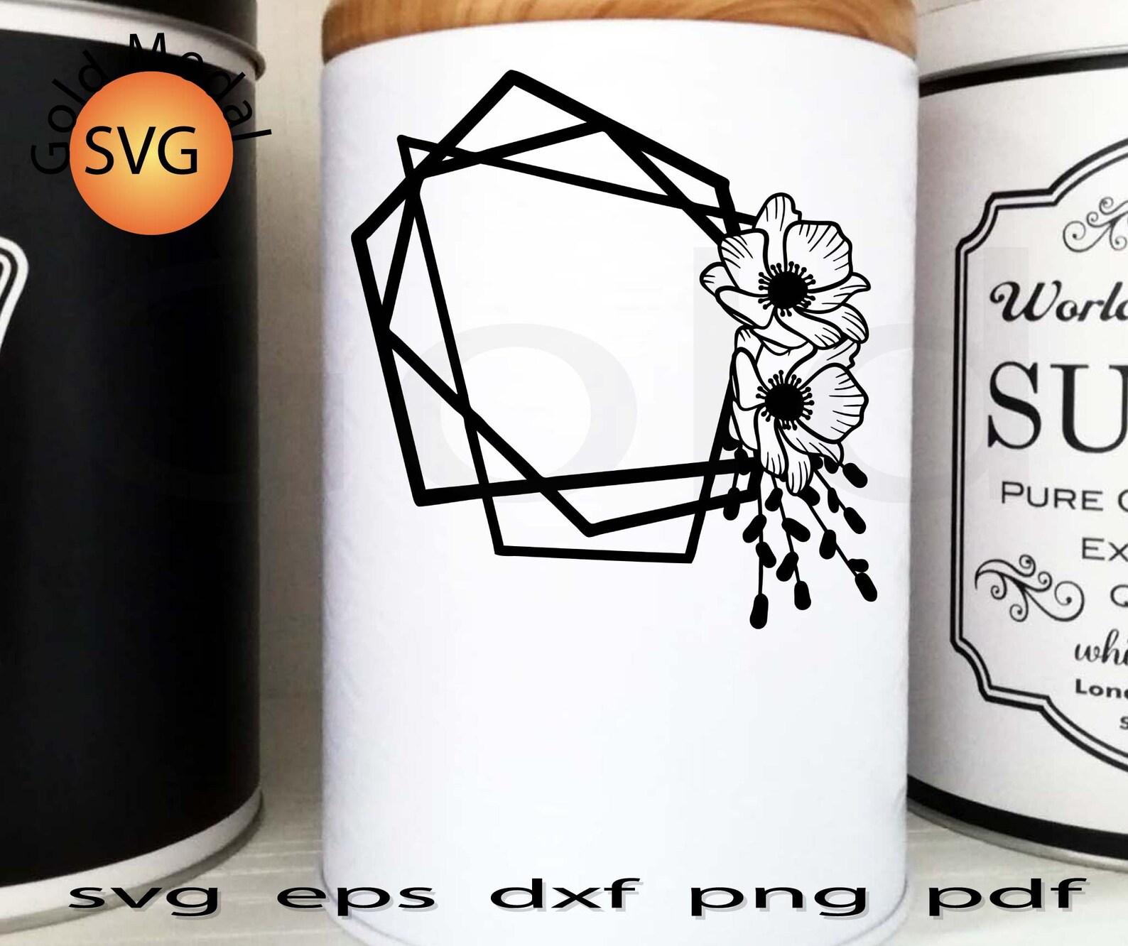 Wire Frame Svg Floral Frame Svg Monogram Frame Svg Flower - Etsy