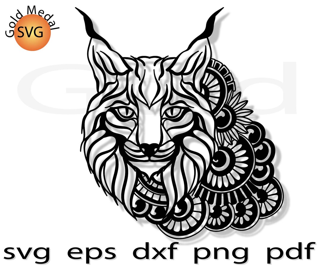 Lynx Svg Svg Lynx Lynx Clipart Wild Cat Svg Lynx Cricut - Etsy Denmark