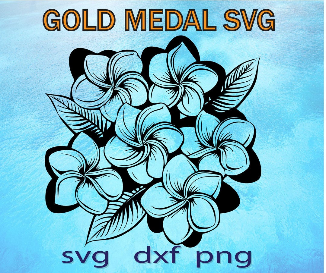 Hawaii Svg, Plumeria Svg, Lei Cut File Svg, Hawaiian Flower Svg ...