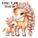 Giraffe Clipart, Motherhood Clipart, Mom Clipart, Cute Giraffe, Mommy ...