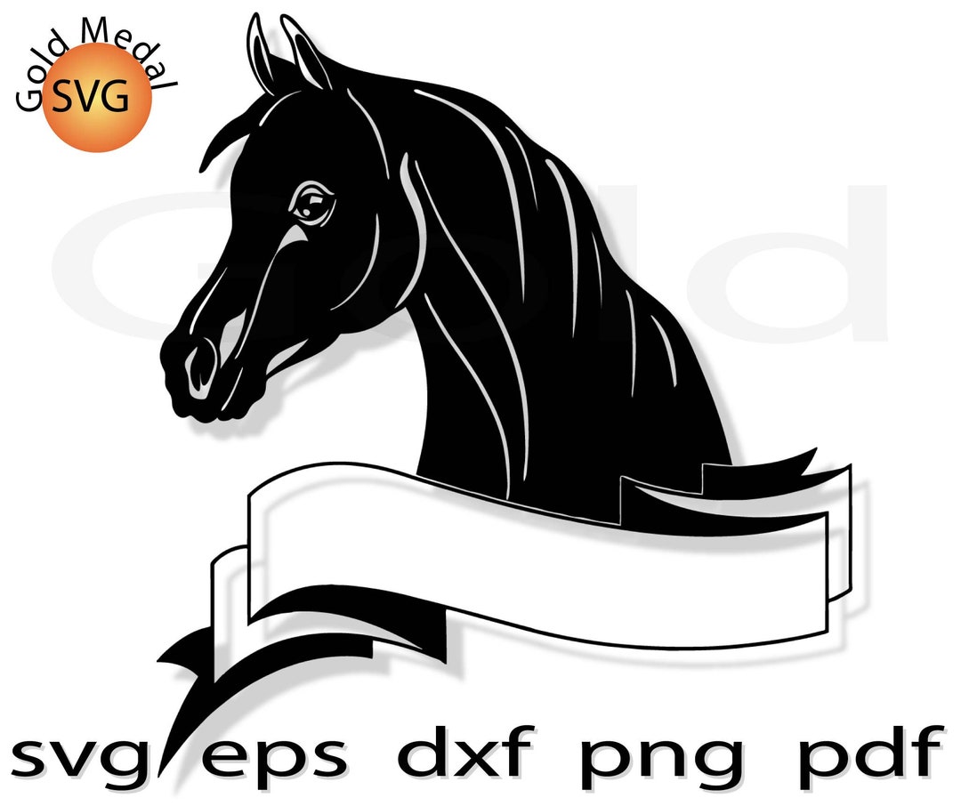 Horse Monogram Svg - Etsy