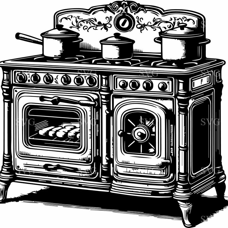 Wood Stove Covers Svg - Etsy