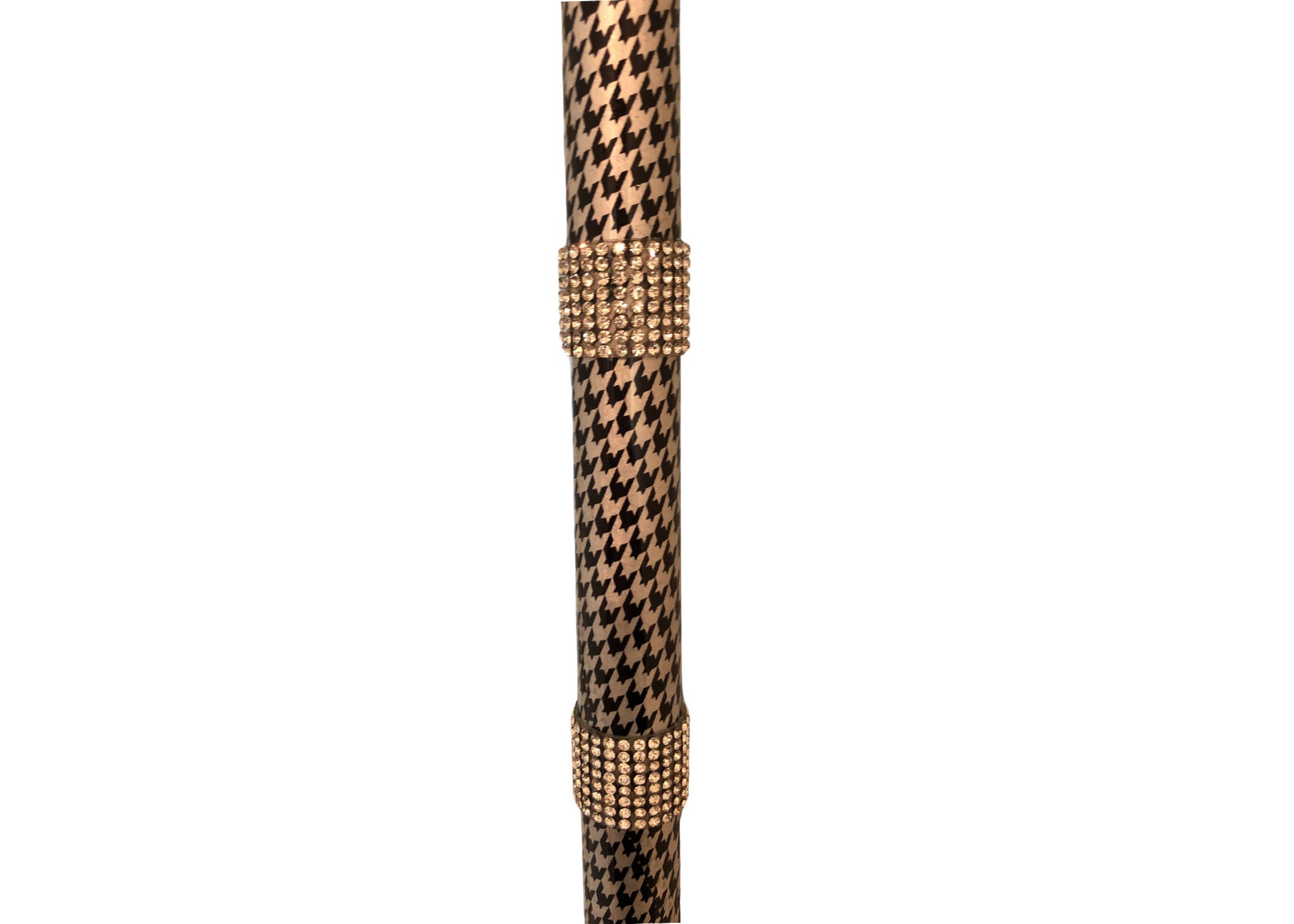 Black Silver Diamond Walking Cane - Etsy