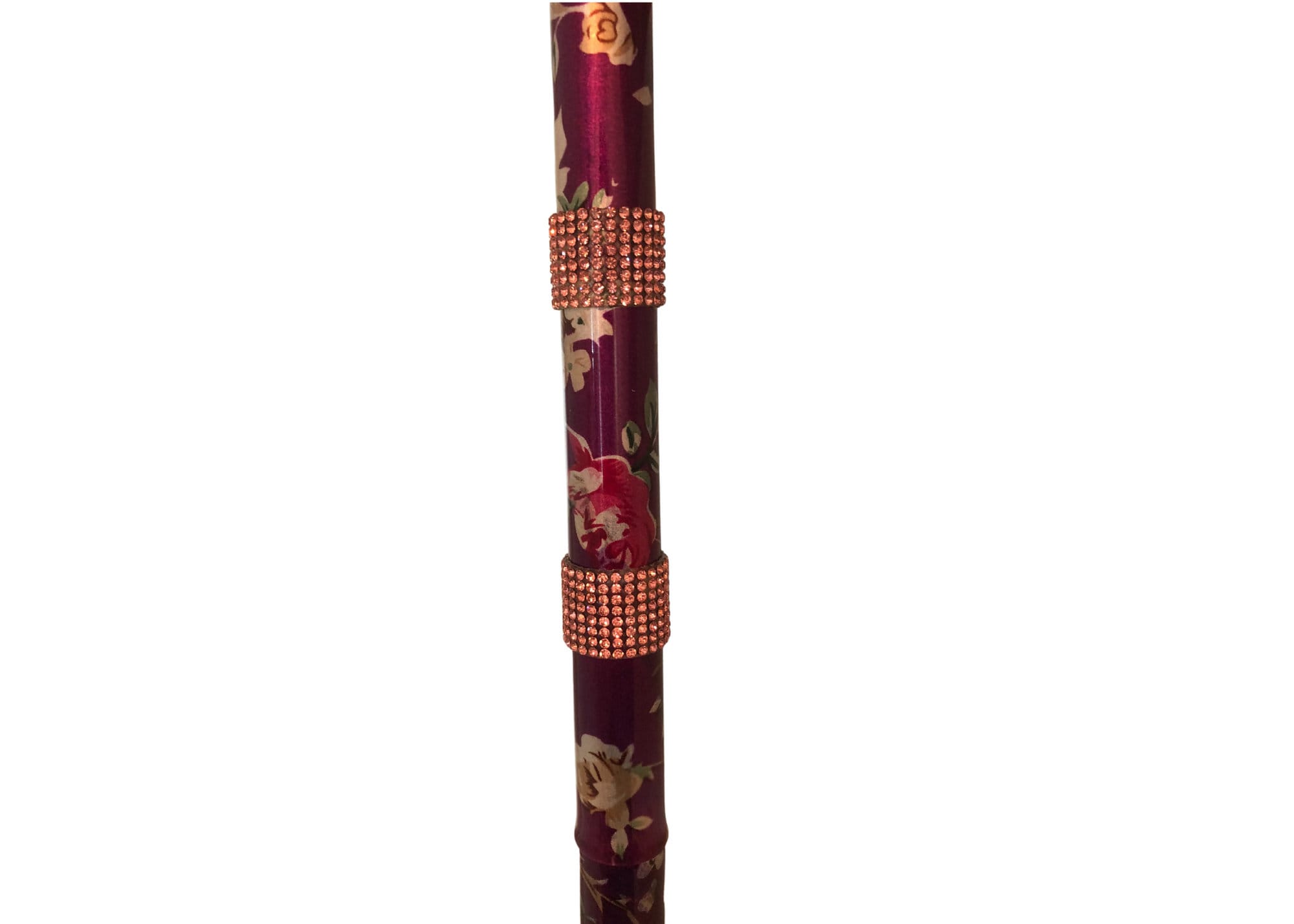 Purple and Pink Floral Diamond Walking Cane - Etsy