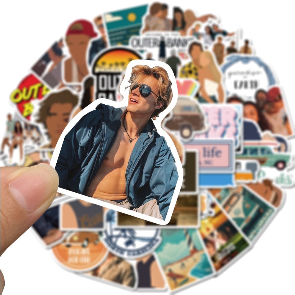 Outerbanks 50 Pack Stickers OBX Sticker Vinyl Stickers | Etsy