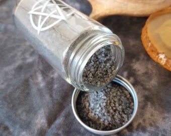 WITCH'S BLACK SALT Ritual Black Salt for Spells Jinx - Etsy