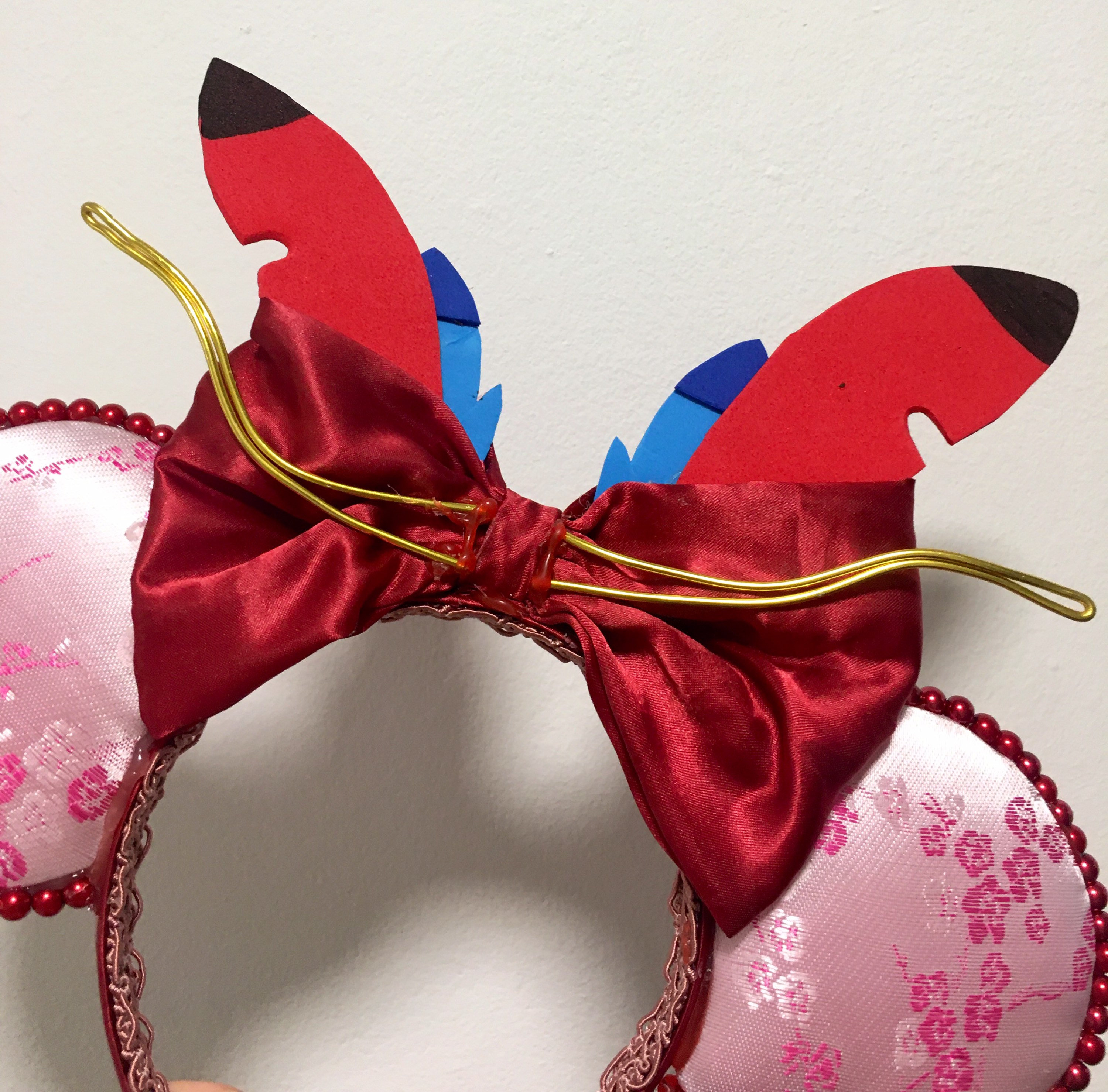 Disney Mulan Mushu Ears Disney Hairband 90s Mulan China - Etsy