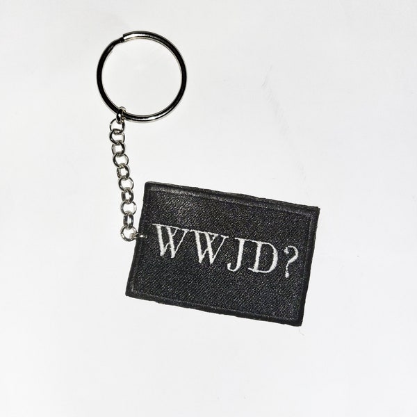 Wwjd Keychain - Etsy