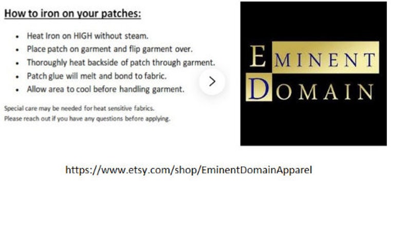 2 in x 6 in Fook Mi, Fook Yu Austin Powers patches, fer à repasser ou ...