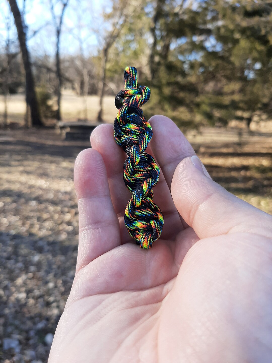 Paracord Key Fobs / Spiral Paracord Keychains - Etsy