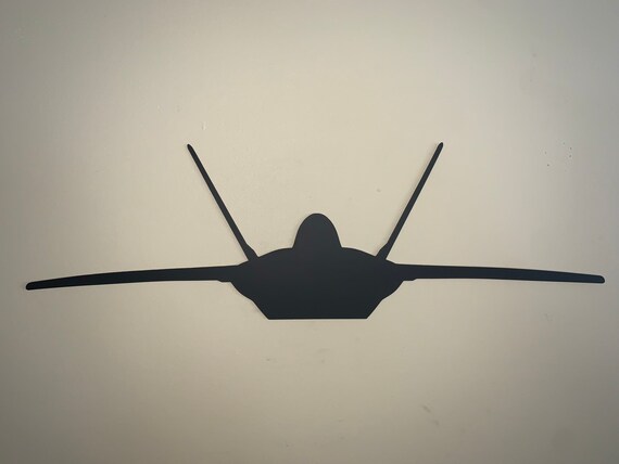 F-22 Raptor Steel Wall Art | Etsy