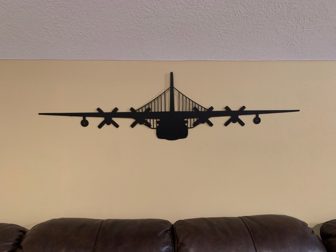 EC-130H Compass Call 48 Steel Wall Art | Etsy