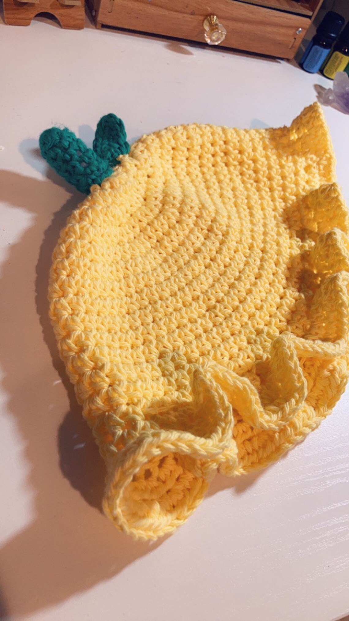 Crocheted Lemon Bucket Hat Made to Order - Etsy