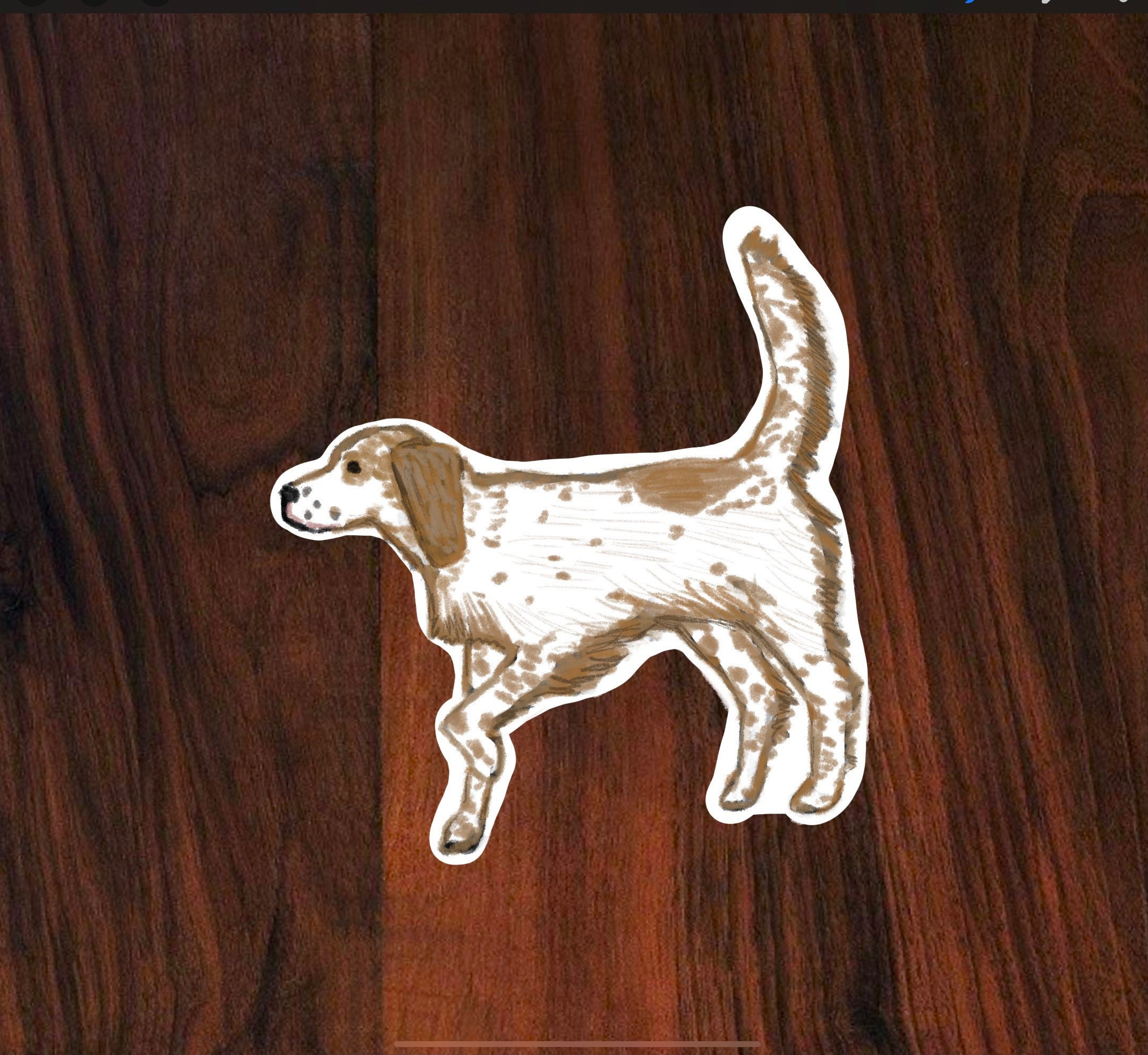 Lemon Setter Sticker - Etsy