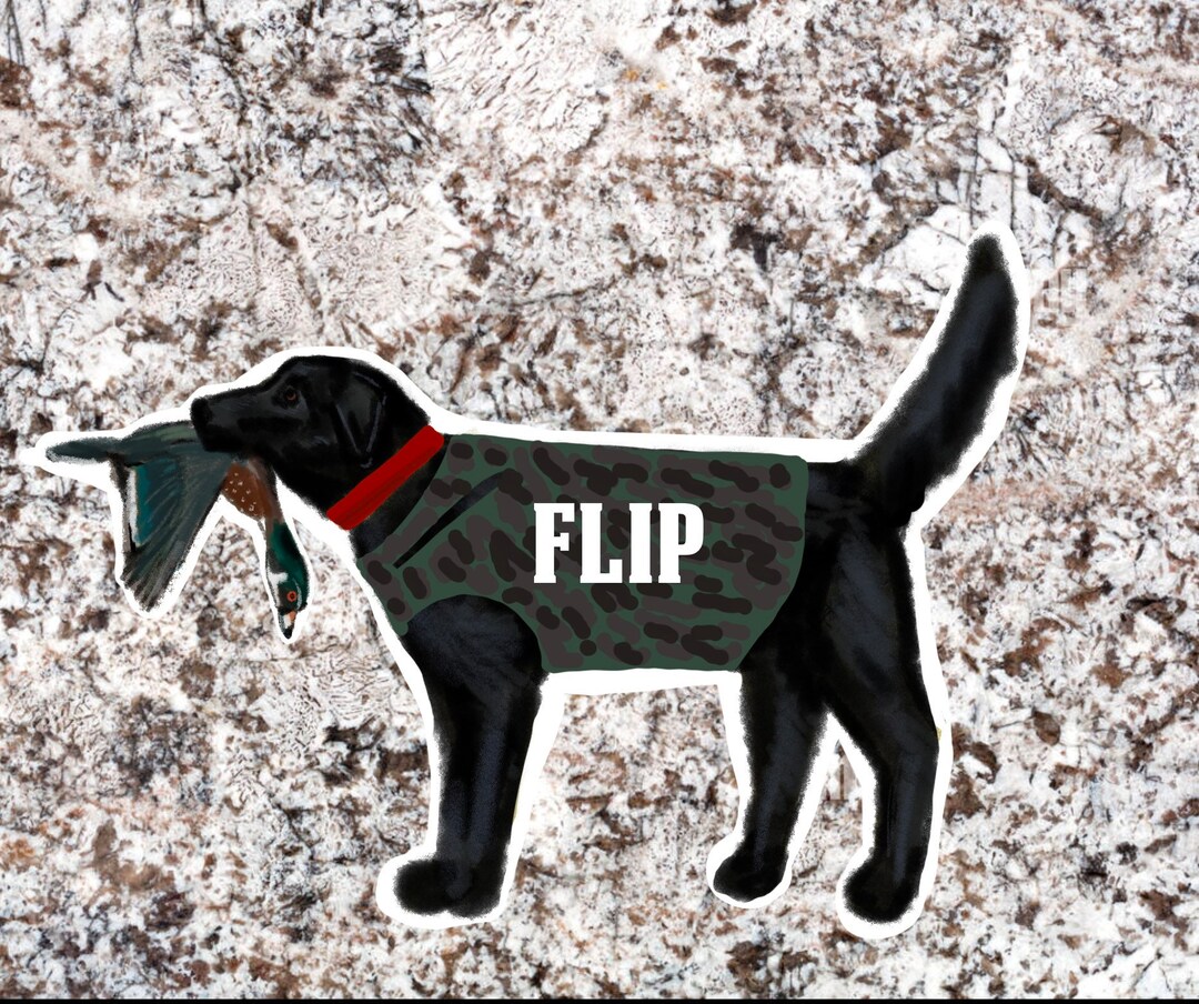Custom Black Lab Sticker - Etsy