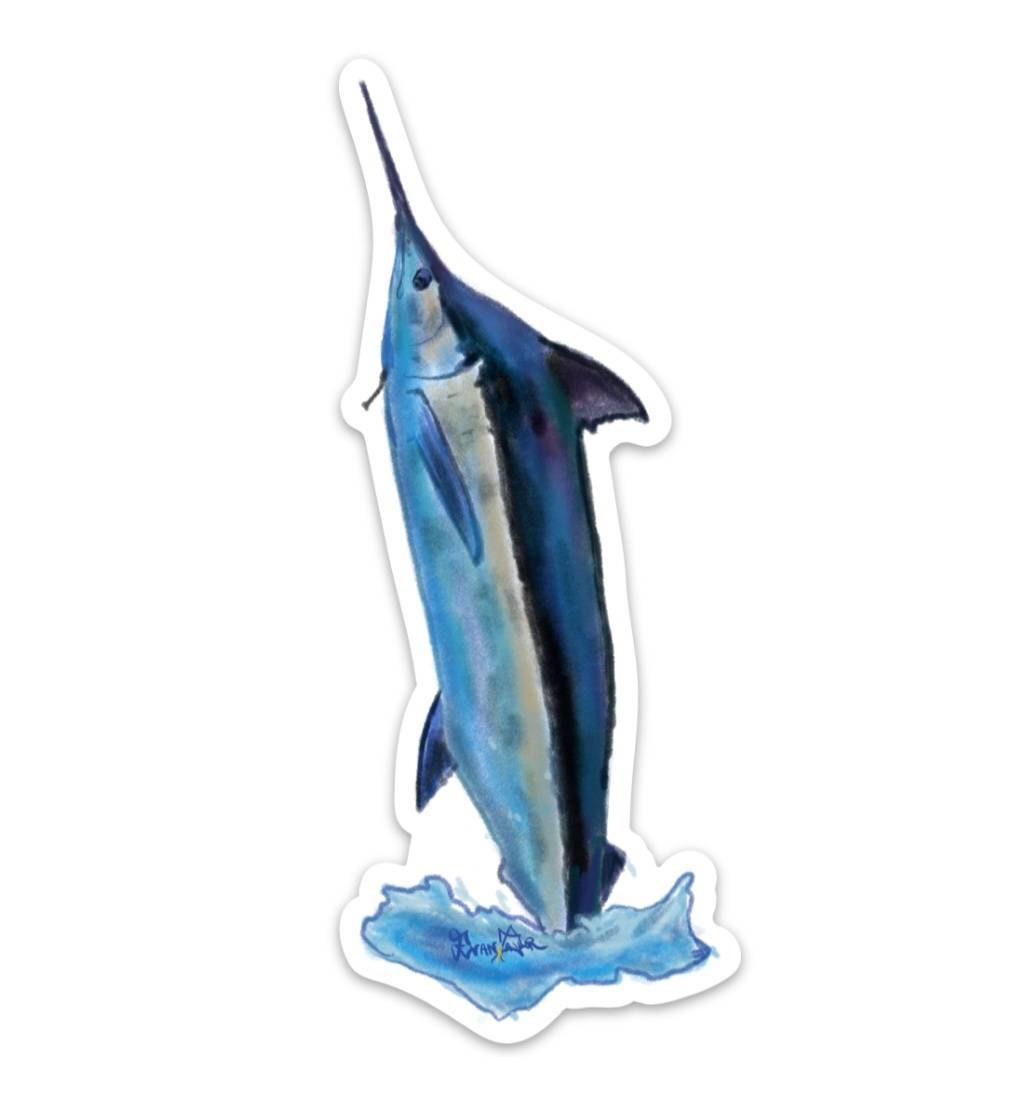 Marlin Sticker - Etsy