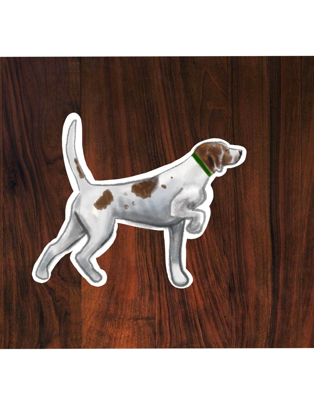 English Pointer Sticker - Etsy