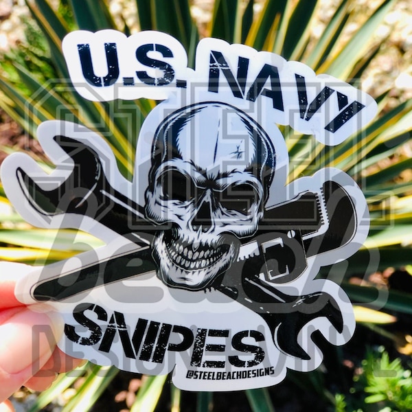 Navy Decal - Etsy