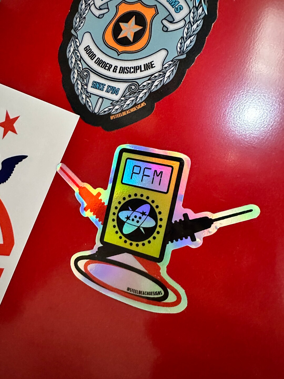 ET Sticker - Electronic Technician Decal - Multimeter PFM Military - Etsy