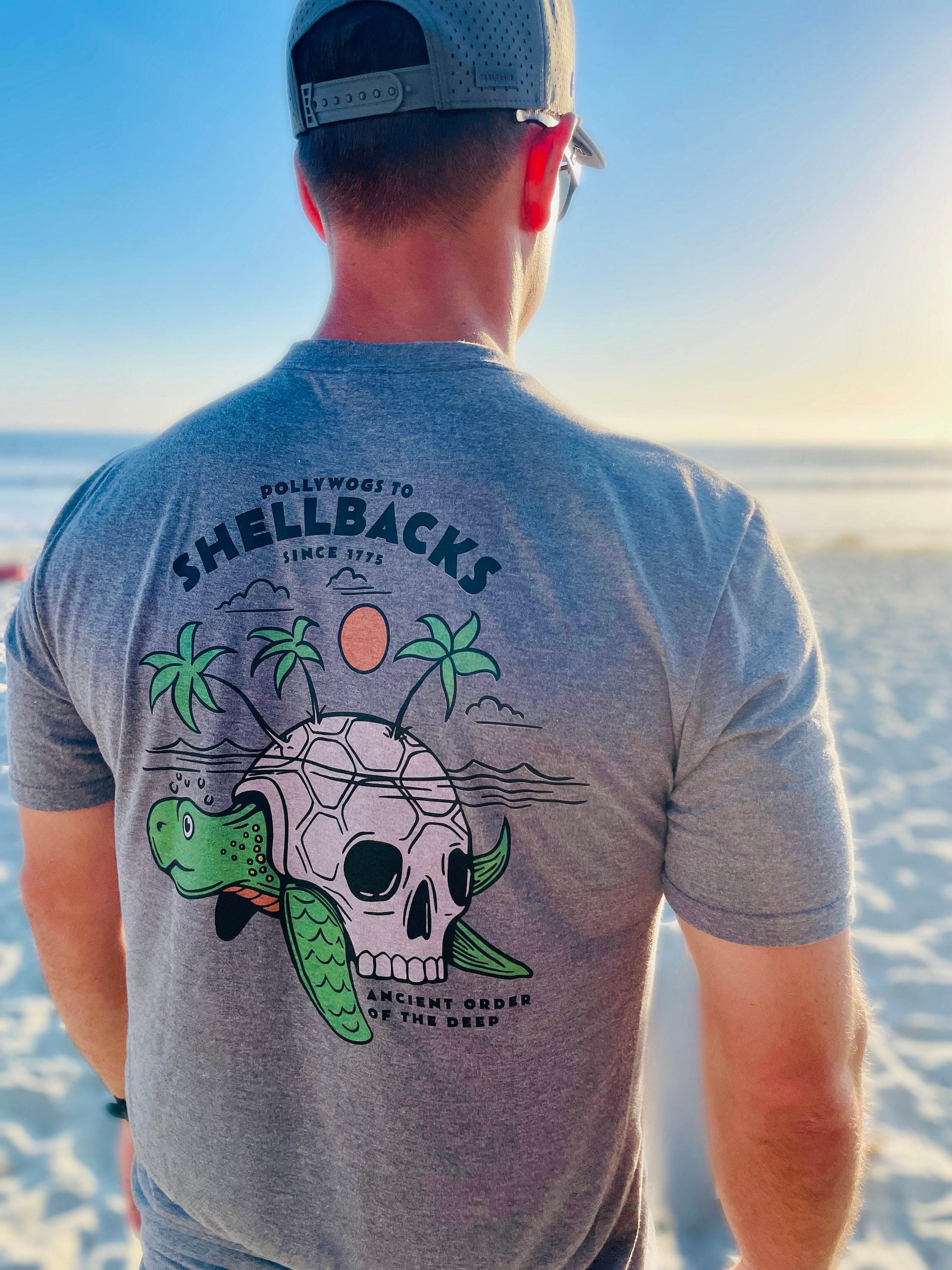 Shellback Turtle T-shirt - Ancient Order of the Deep - Navy Veteran ...