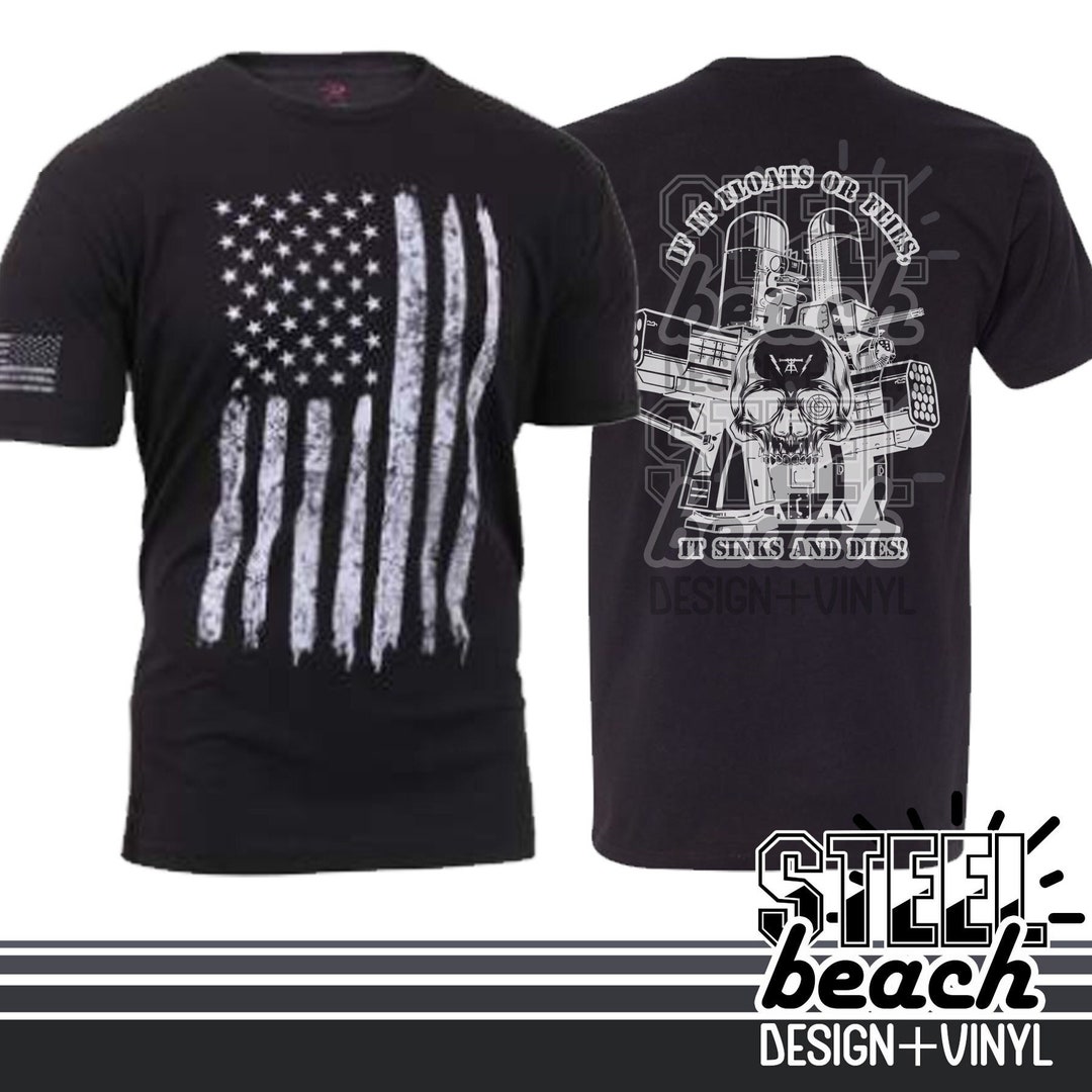 FC Rate Fire Controlman T-shirt Distressed Flag Military Veteran FCA ...