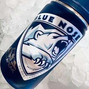 Blue Nose Sticker - Military Decal - Realm of the Arctic Circle - Etsy