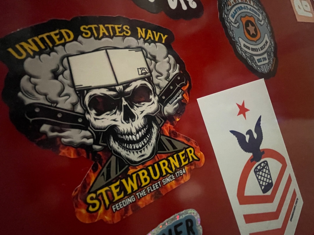 CS Stewburner Sticker - Military Chef Cook Decal - Culinary Specialist ...