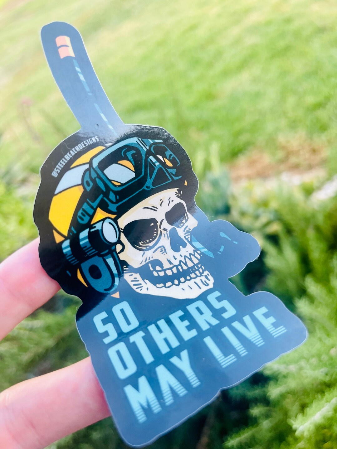 Rescue Swimmer Sticker Navy SAR Decal so Others May Live - Etsy