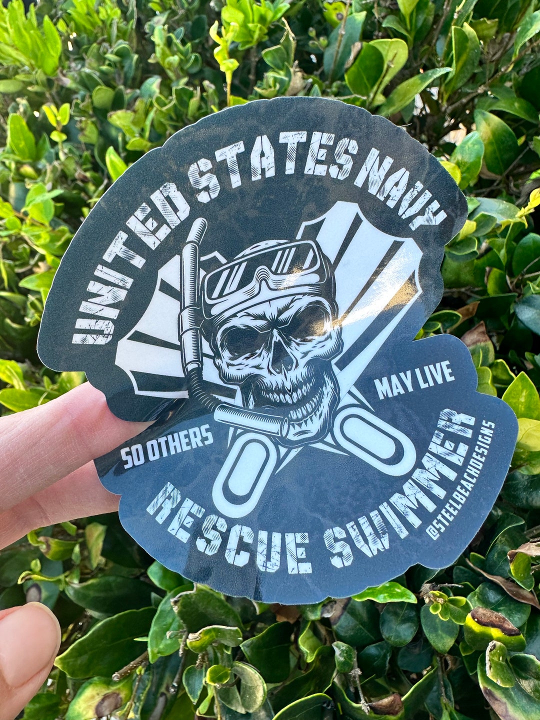 Rescue Swimmer Sticker Navy SAR Decal so Others May Live - Etsy