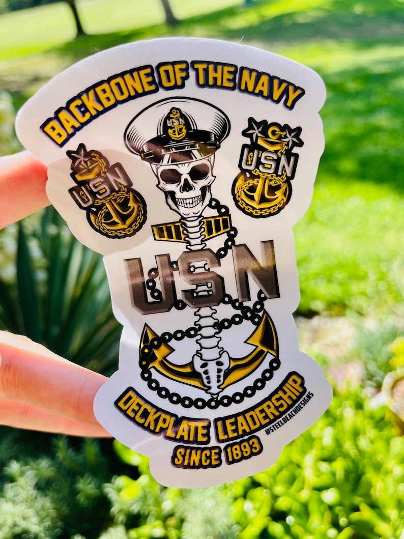 CPO Chief Sticker Pack - CPO Decal Bundle - Chief's Mess Goat Locker - Etsy